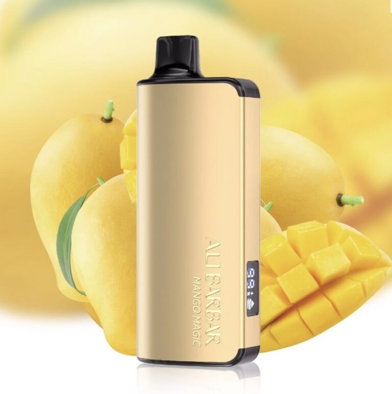 ALIBARBAR INGOT MANGO MAGIC 9000 PUFFS - JUST VAPES AUSTRALIA